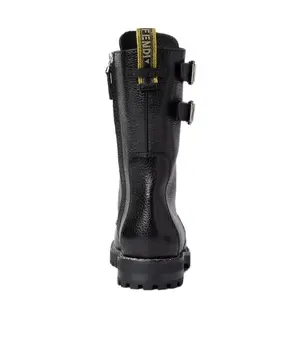 Fendi Commando Leather Boots