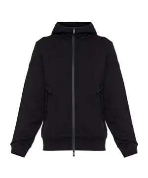 Moncler Long-sleeve Casual Jacket - Black