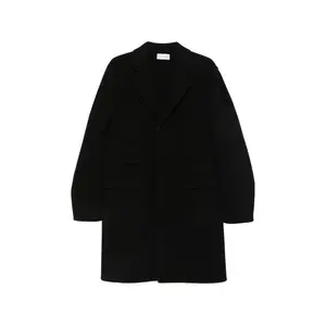 THE ROW Zori Single-breasted Coat - Black