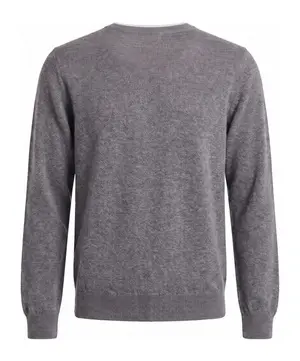 Peserico Ribbed-knit Crew-neck Top