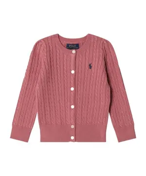 Polo Ralph Lauren Cable-knit Pony Cardigan - No