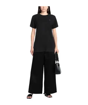 Isabel Marant Étoile Simple Solid-color Short-sleeve T-shirt