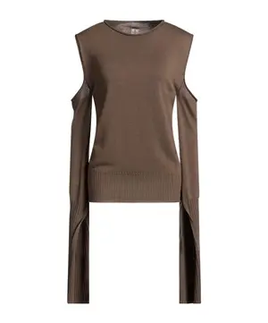 Rick Owens Solid-color Wool Knit Top - No