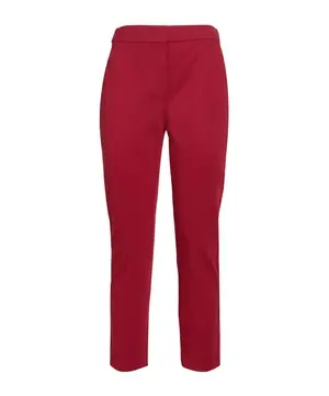 Max Mara Slim-fit Tapered Pants - Red