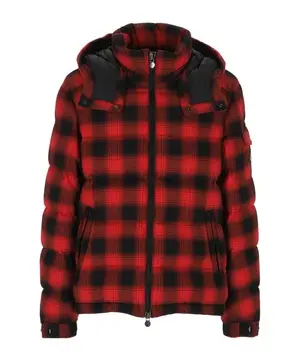 Moncler Long-sleeved Down Jacket - Red