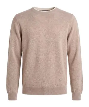 Peserico Ribbed-knit Crew-neck Top