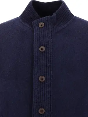 Barbour Button-up Knit Sweater