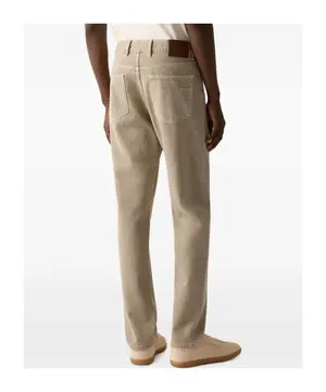 Zegna Light Taupe Cotton Roccia Pants