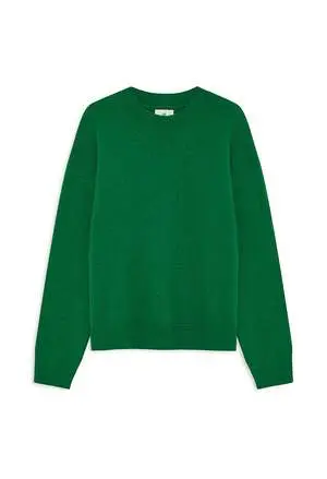 ANINE BING Lee Crew Sweater - Green