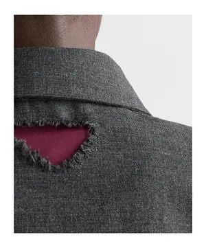 Prada Bonded Devoré Hopsack Blouson