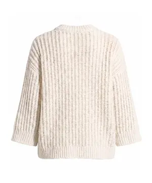 Peserico Long-sleeve Crew-neck Sweater