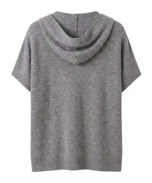 Peserico V-neck Drawstring Hoodie