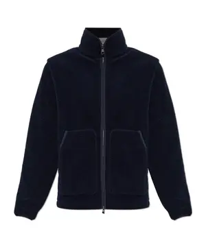Moncler Long-sleeve Casual Jacket - Navy Blue