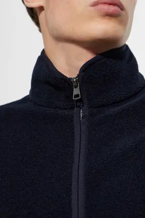 Moncler Long-sleeve Casual Jacket - Navy Blue