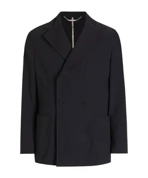 Dolce & Gabbana Double-breasted Patch-pocket Blazer - Black