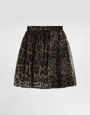 Dolce & Gabbana Leopard-pattern Skirt