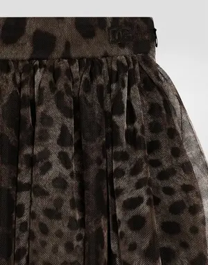 Dolce & Gabbana Leopard-pattern Skirt