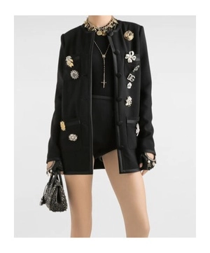 Dolce & Gabbana Embellished Button-front Jacket