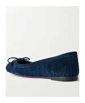 CHRISTIAN LOUBOUTIN Square Toe Ballet Flats