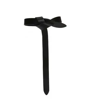 Isabel Marant Étoile Pointed-tip Leather Belt - Black