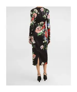 Dolce & Gabbana Floral-print Midi Dress