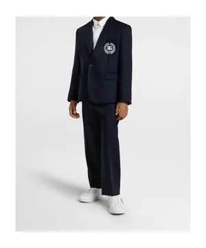 Dolce & Gabbana Logo-embroidered Trousers