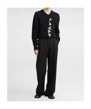 Dolce & Gabbana Brooch-detail Jumper