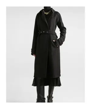 Dolce & Gabbana Tweed Trench Coat