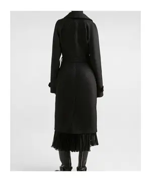 Dolce & Gabbana Tweed Trench Coat