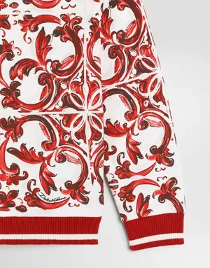 Dolce & Gabbana Majolica-print Hoodie