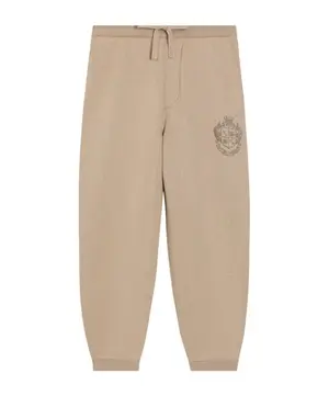 Dolce & Gabbana Cotton And Cashmere Trousers - Beige