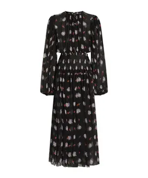 Dolce & Gabbana Floral Midi Dress - Multi-color