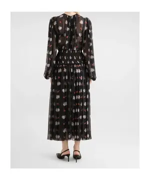 Dolce & Gabbana Floral Midi Dress