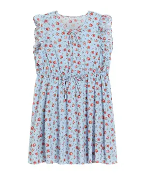 Dolce & Gabbana Ruffled Floral-print Dress