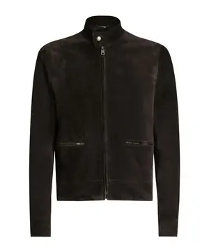 Dolce & Gabbana Suede Jacket - Brown
