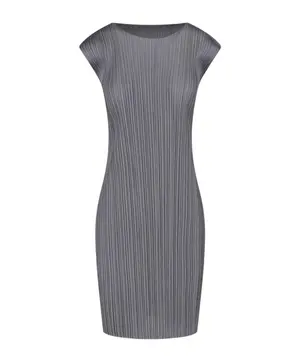 Issey Miyake Pleated Sleeveless Dress