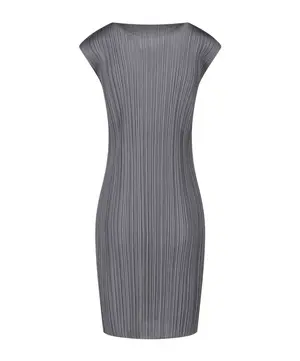 Issey Miyake Pleated Sleeveless Dress