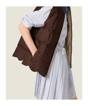 Miu Miu Gabardine Down Vest