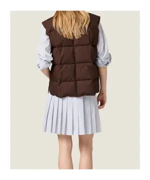 Miu Miu Gabardine Down Vest