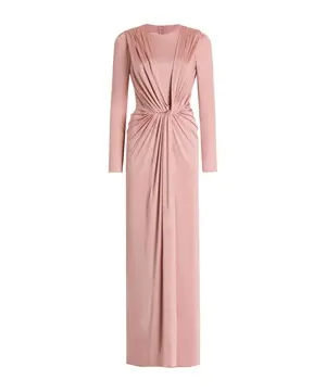 Dolce & Gabbana Knot Long-sleeve Dress