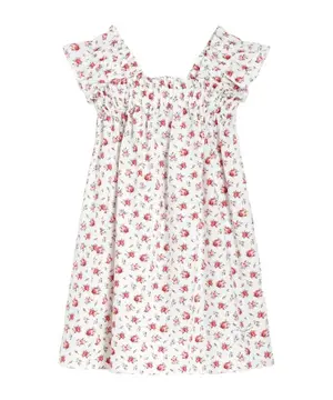 Dolce & Gabbana Floral-pattern Dress - White