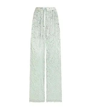Dolce & Gabbana Floral Lace Palazzo Pants