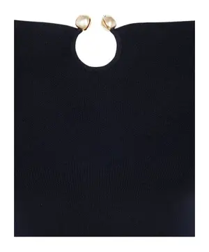 Alberta Ferretti Cut-out Off-the-shoulder Midi Dress
