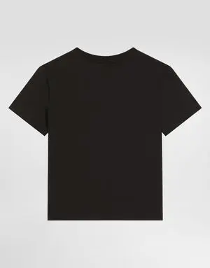 Dolce & Gabbana Rhinestones Logo-motif T-shirt