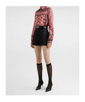 Dolce & Gabbana Floral Brocade-effect Shorts