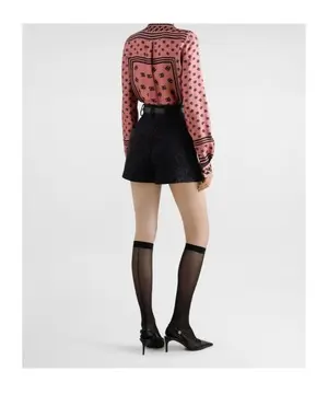 Dolce & Gabbana Floral Brocade-effect Shorts