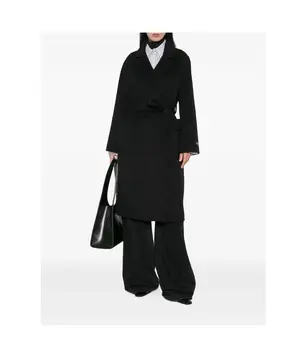 ERMANNO FIRENZE Notch-lapel Belted Coat