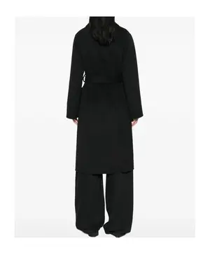 ERMANNO FIRENZE Notch-lapel Belted Coat