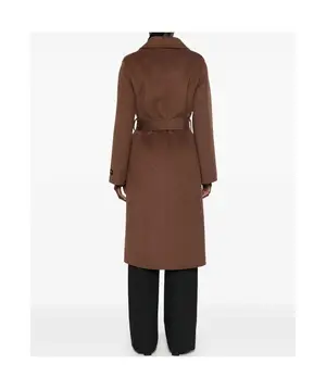 ERMANNO FIRENZE Notch-lapel Belted Coat