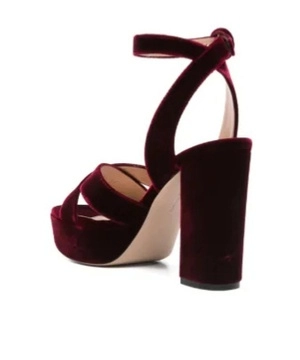 GIANVITO ROSSI Criss-cross-strap Heeled Sandals